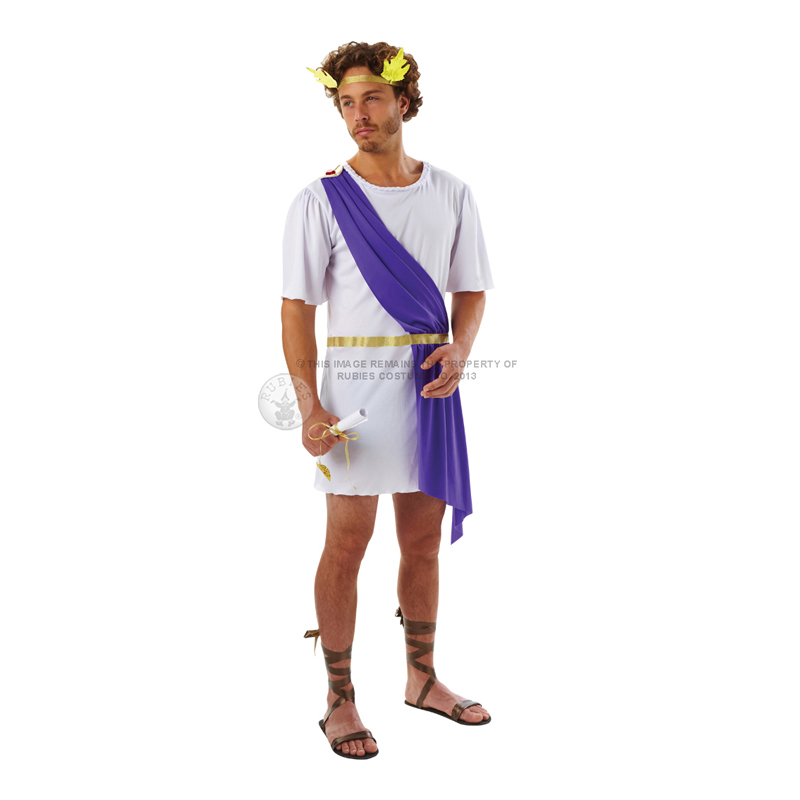Ladies Grecian Sexy Roman Toga Greek Goddess Fancy Dress Costume Mens